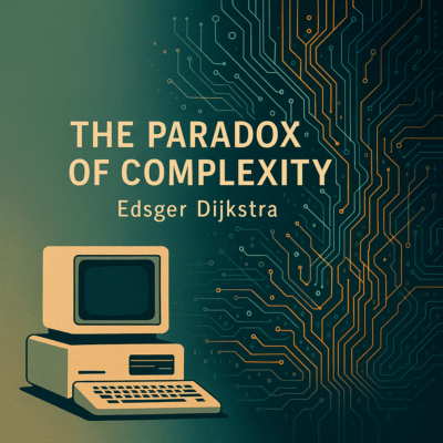 Edsger Dijkstra and the Paradox of Complexity in AI & Computing